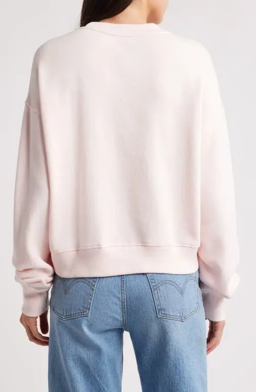 LoveShackFancy Aneria High-low Crop Sweatshirt