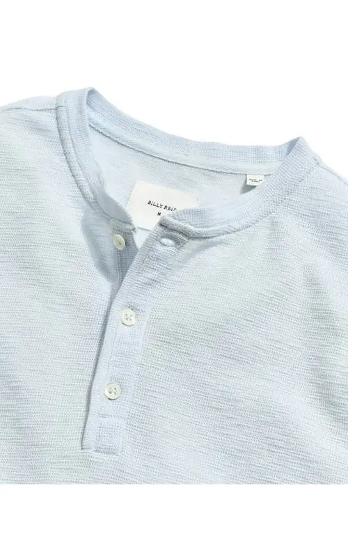 Billy Reid Slub Tuck Henley - Blue