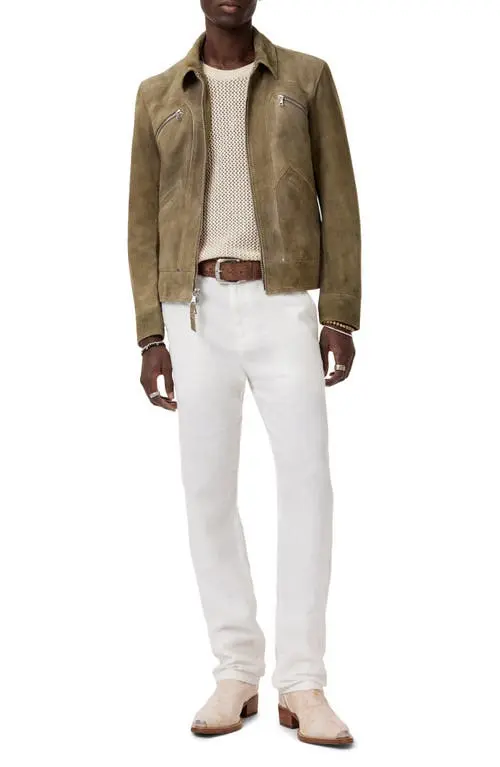 John Varvatos Augusto Chunky Wool & Linen Sweater Vest