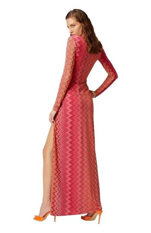Missoni Zigzag Lamé Cover Up Dress