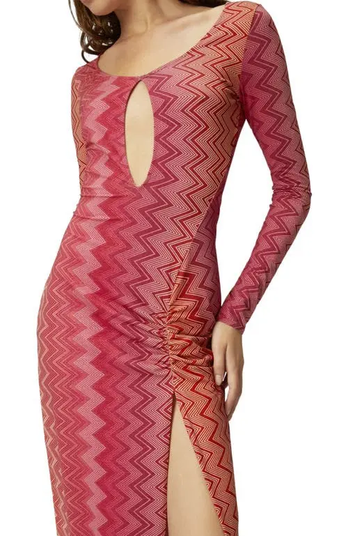 Missoni Zigzag Lamé Cover Up Dress