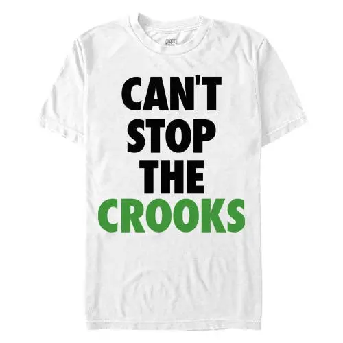 CROOKS & CASTLES Can't Stop The Crooks Graphic T-shirt - White