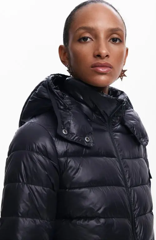 Desigual Mich Layered Puffer Coat