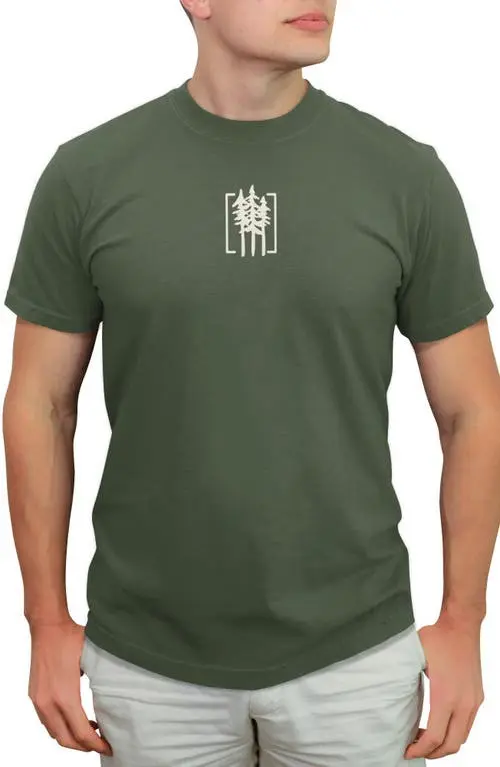 LOST GODS Simple Tree Logo Graphic T-shirt