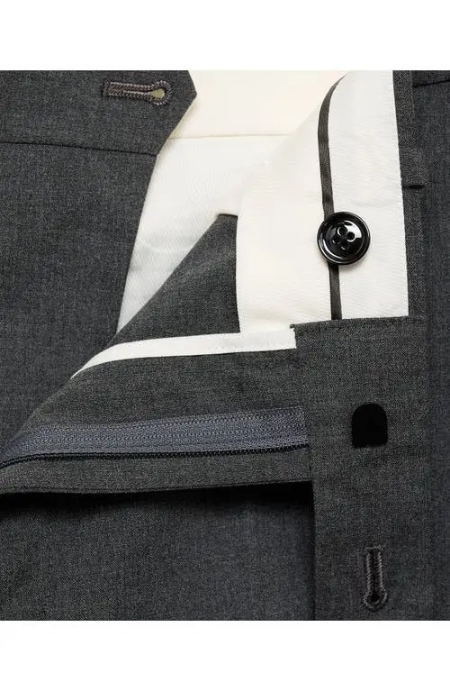 Mango Microstructured Tailored Trousers