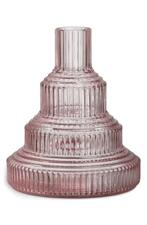 KOSTA BODA Pavilion Vase - Pink
