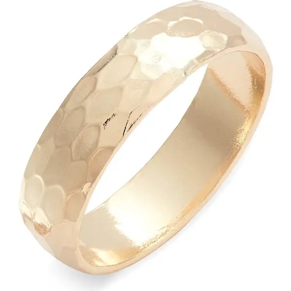 NASHELLE Snake Band Ring - Gold Fill