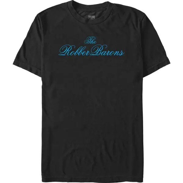 CROOKS & CASTLES The Robber Barons Original Front And Back Short Sleeve Graphic T-shirt