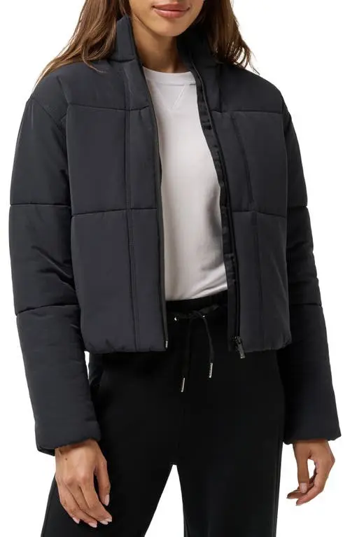 Travis Mathew Mont Blanc 3.0 Quilted Crop Puffer Jacket