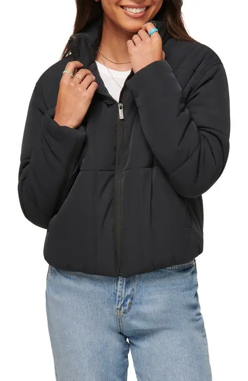 Travis Mathew Mont Blanc 3.0 Quilted Crop Puffer Jacket