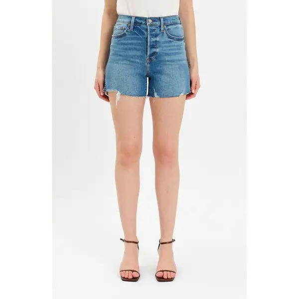 DAZE Bottom Line Denim Shorts