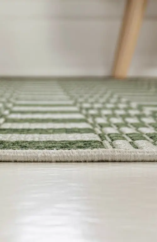 JONATHAN Y Aimee Traditional Cottage Checkerboard Indoor/outdoor Area Rug