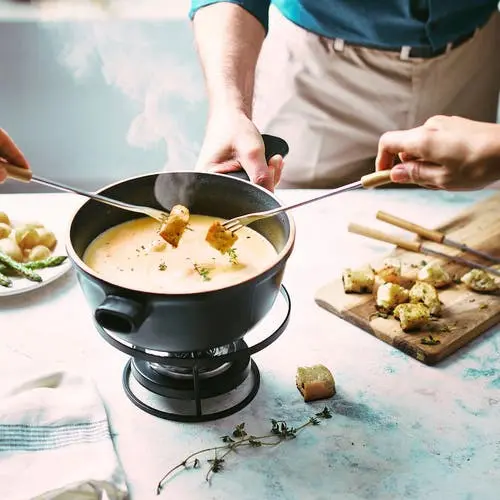 EMILE HENRY Flame Fondue Set