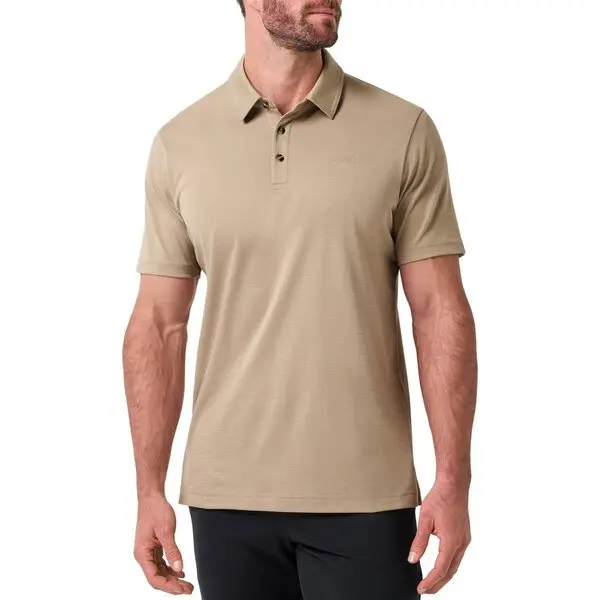 Travis Mathew The Zinna 2.0 Polo Shirt - Weathered Teak