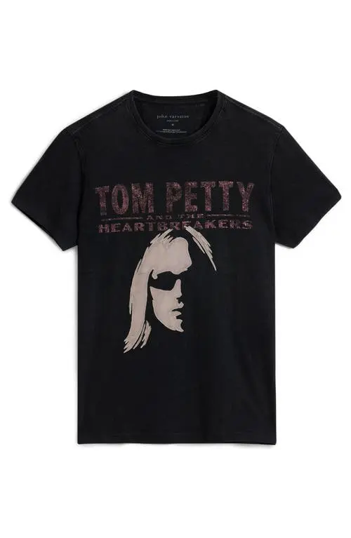 John Varvatos Tom Petty Appliqué Organic Cotton Graphic T-shirt