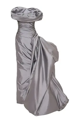 MARMAR HALIM Off-the-shoulder Taffeta Gown