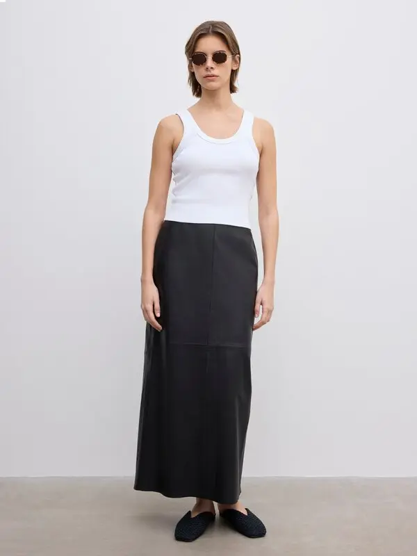 HOUSE OF DAGMAR Ribbed Tank Top