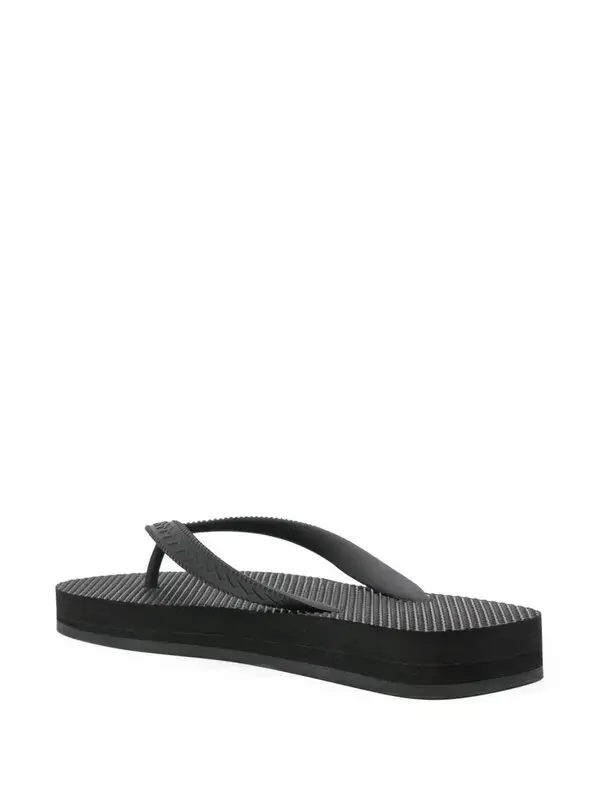 Dsquared2 Logo Flip Flops - Black