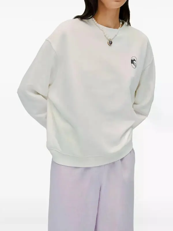 Sleeper Jersey Sweatshirt - White