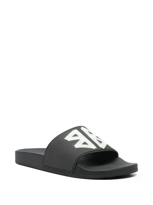 Balenciaga Bb Logo-print Slides