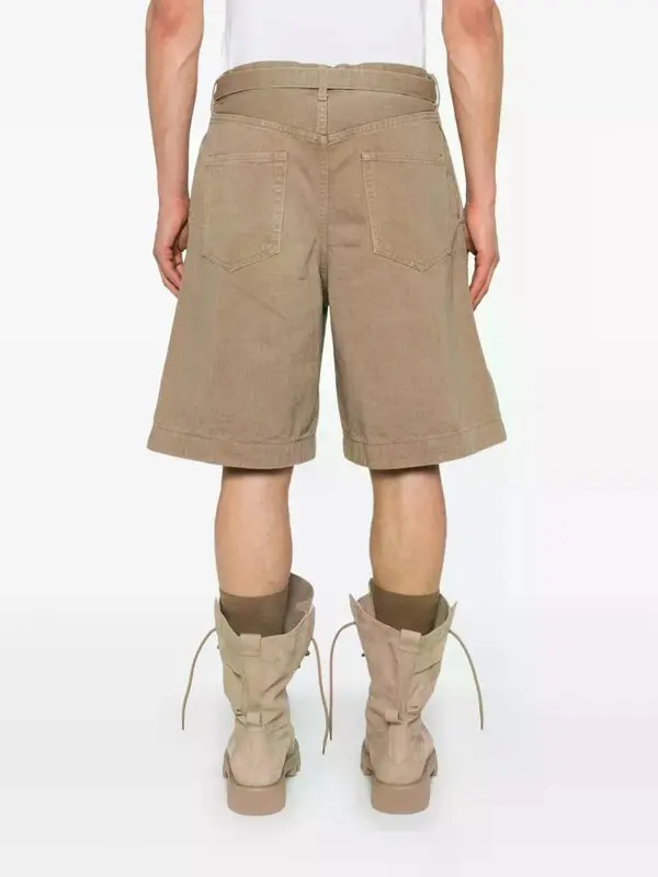 Sacai Denim Shorts - Neutrals
