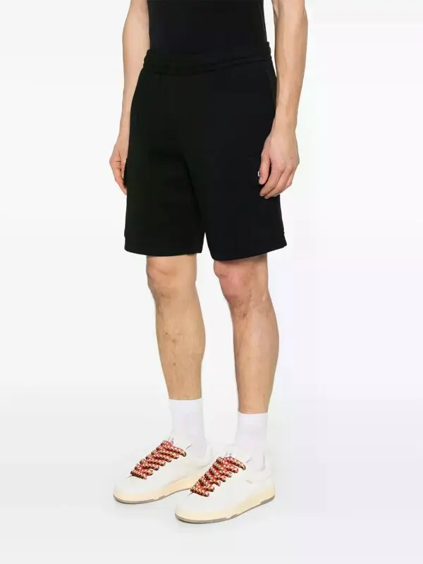 Lacoste Cotton Cargo Shorts - Black