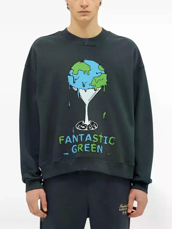 MSGM Graphic-print Sweatshirt