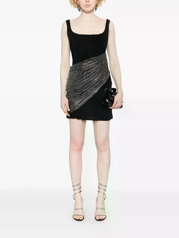 Giuseppe Di Morabito Crystal-embellished Mini Dress