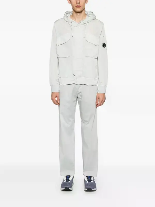 C.P. COMPANY Sateen Straight-leg Trousers