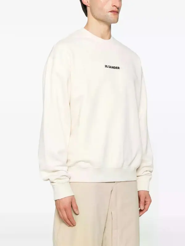 JIL SANDER Logo-print Sweatshirt - Neutrals