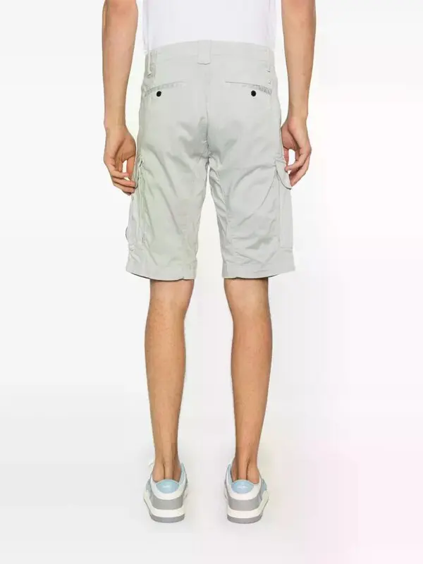 C.P. COMPANY Sateen Cargo Shorts - Grey