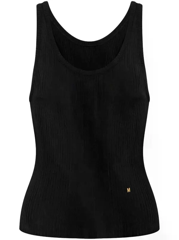 Moschino Ribbed-knit Top