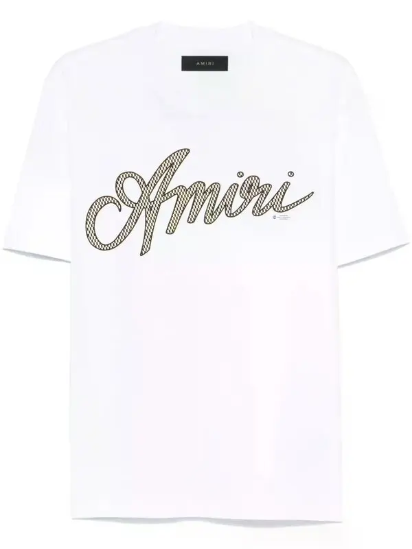 Amiri Script T-shirt - White