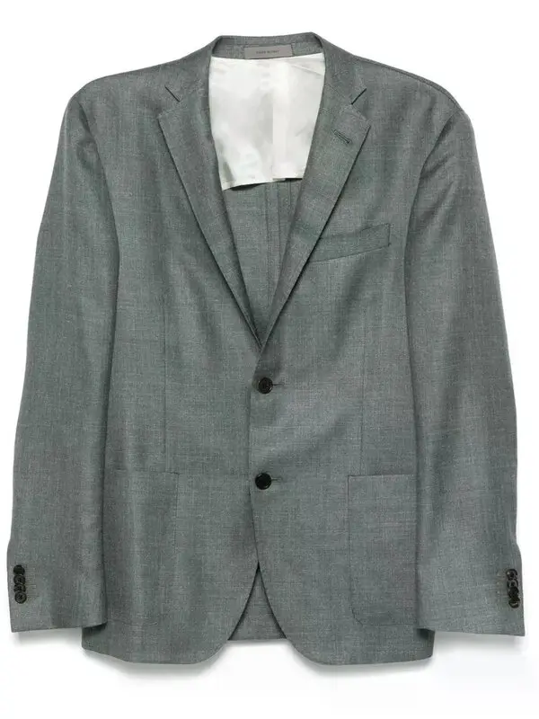 Corneliani Single-breasted Blazer - Grey