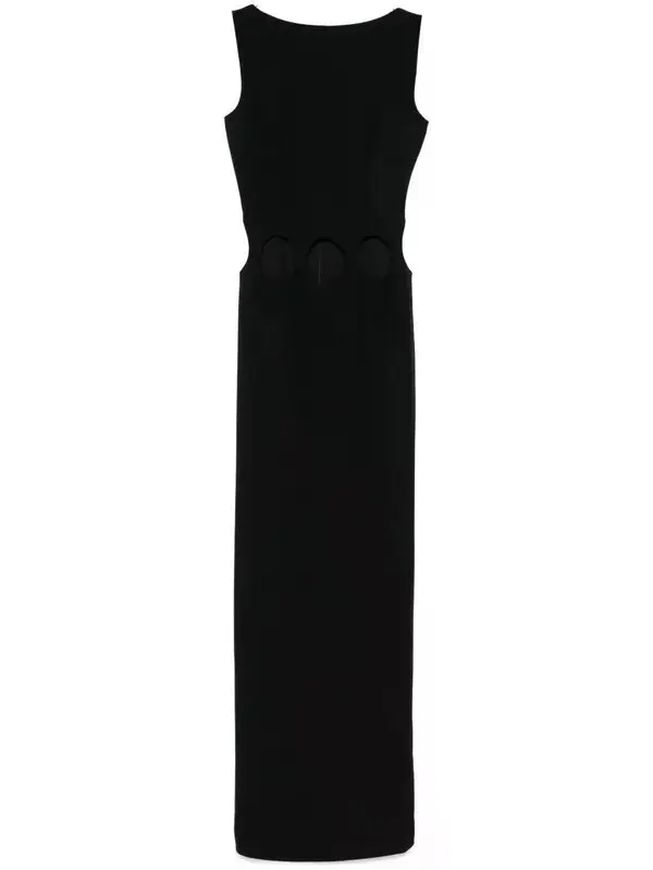 MONOT Hole-detail Maxi Dress