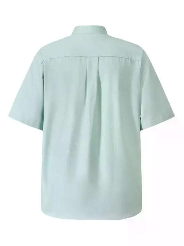 Shanghai Tang Band-collar Shirt
