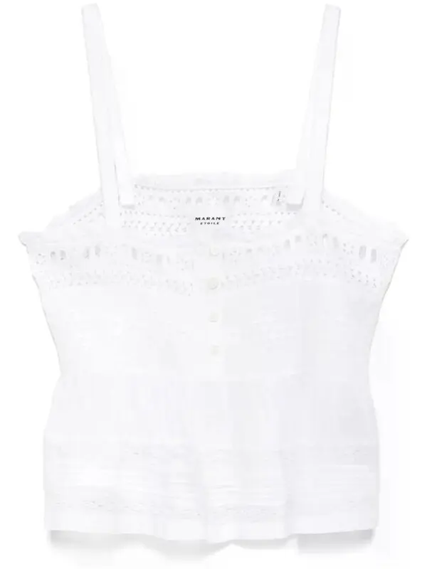 MARANT ETOILE Denys Top - White