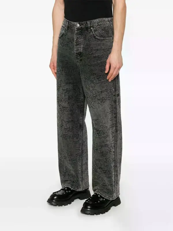 Ksubi Maxx Stencil Stitch Jeans