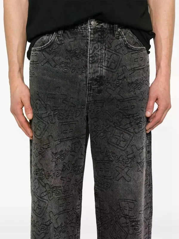 Ksubi Maxx Stencil Stitch Jeans