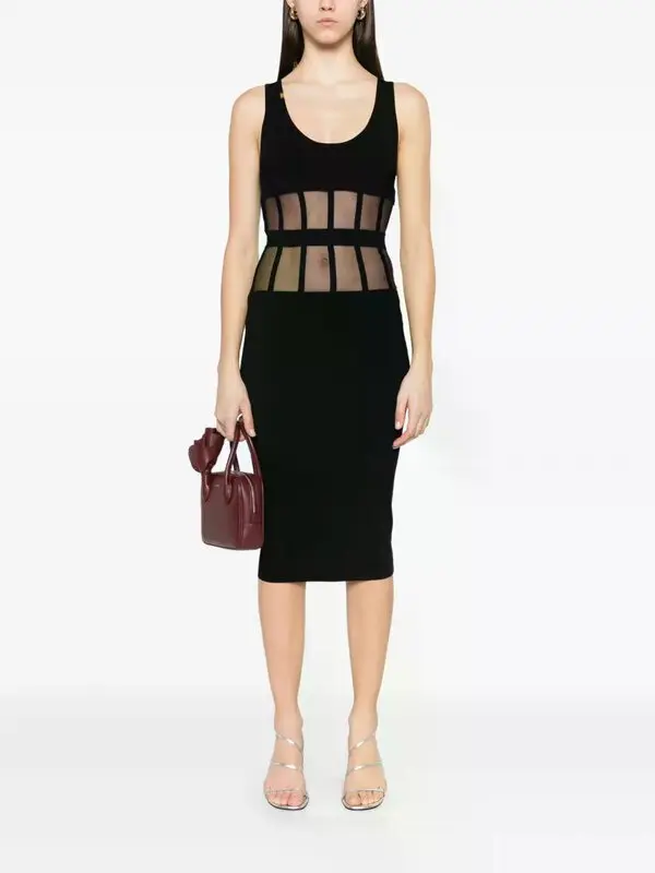 Elisabetta Franchi Corset-cuts Midi Dress