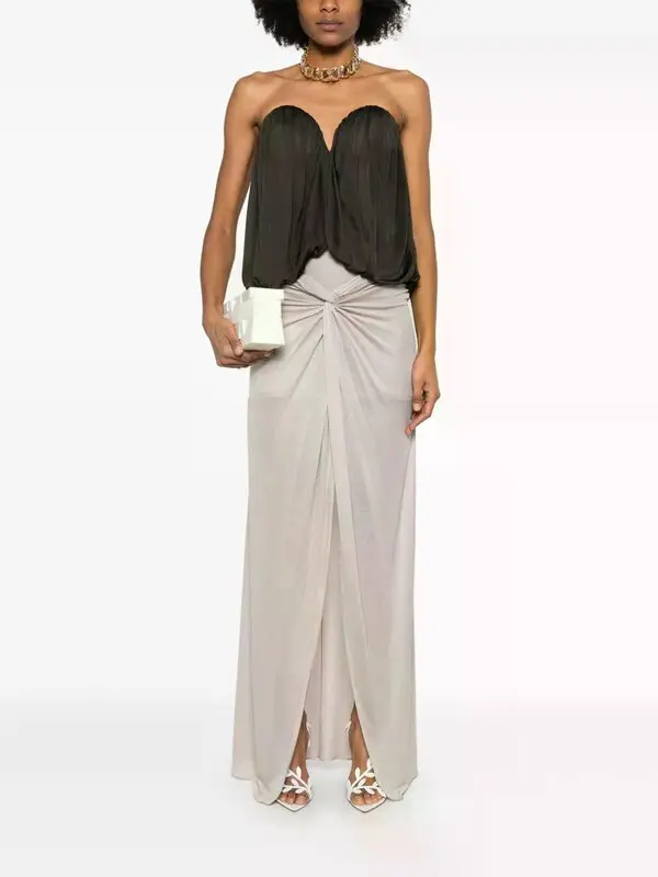 Giuseppe Di Morabito Draped Strapless Top