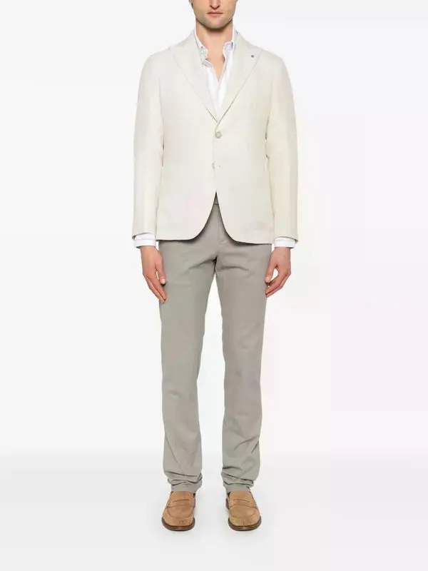 PT TORINO Slim-fit Trousers - Neutrals