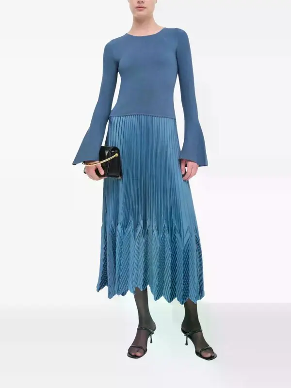 Simkhai Damoni Midi Dress - Blue