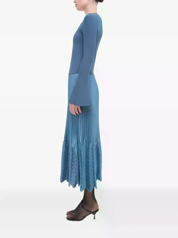 Simkhai Damoni Midi Dress - Blue