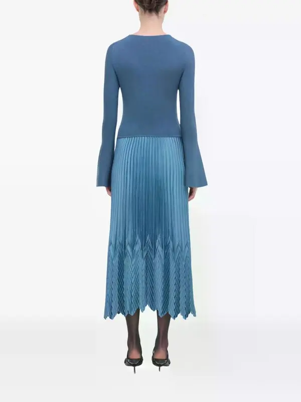 Simkhai Damoni Midi Dress - Blue
