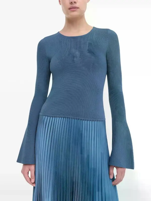 Simkhai Damoni Midi Dress - Blue