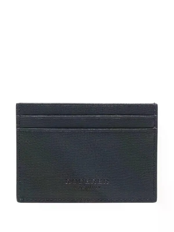 RODERER Leather Cardholder - Blue