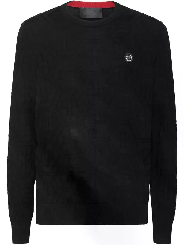 Philipp Plein Logo-patch Sweatshirt