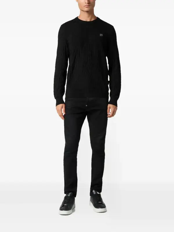 Philipp Plein Logo-patch Sweatshirt