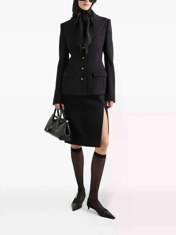 Dolce & Gabbana Peak-lapels Blazer - Black